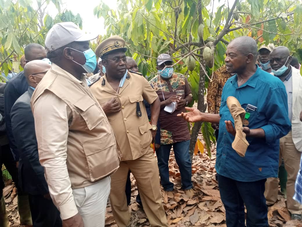 MINADER - Visite du Minader à Mbangassina dans le Mbam et Kim, Région ...