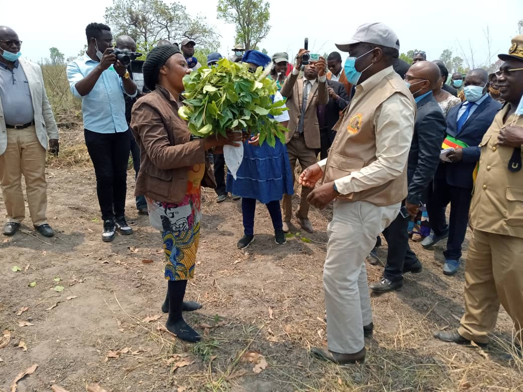 MINADER - Visite du Minader à Mbangassina dans le Mbam et Kim, Région ...