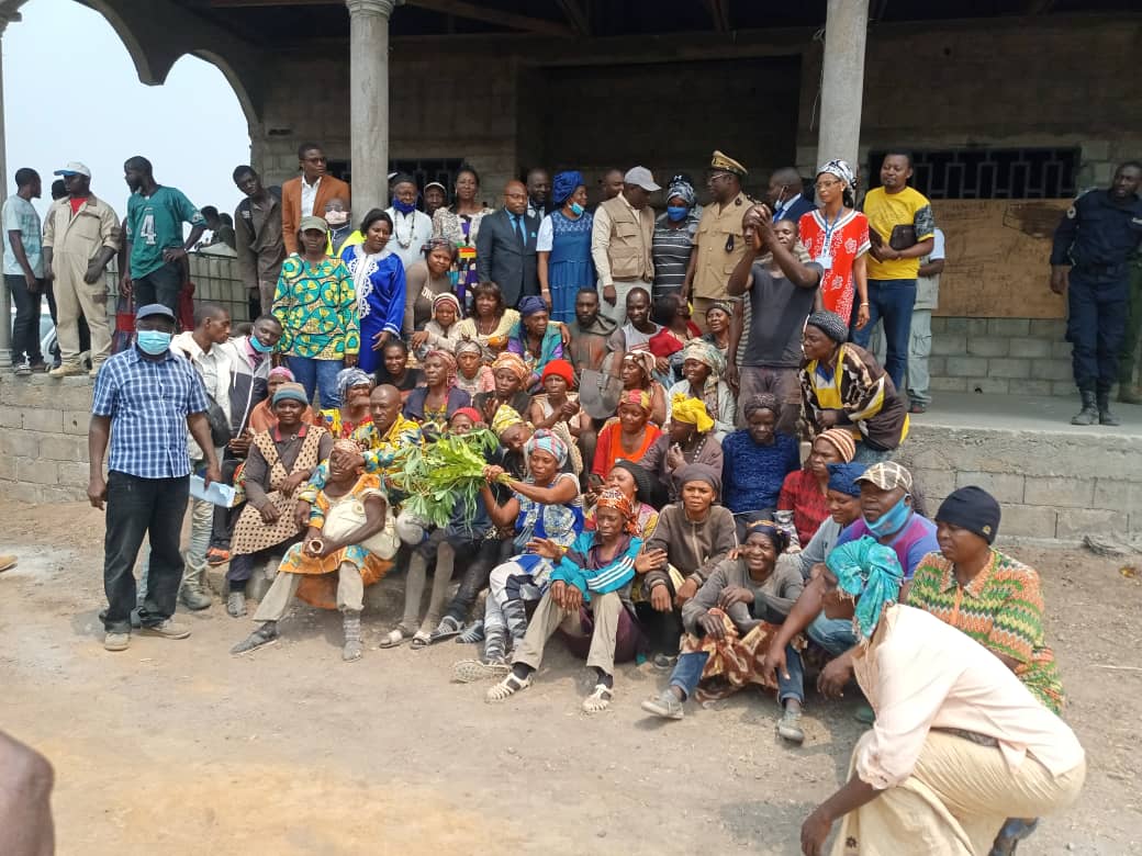 MINADER - Visite du Minader à Mbangassina dans le Mbam et Kim, Région ...